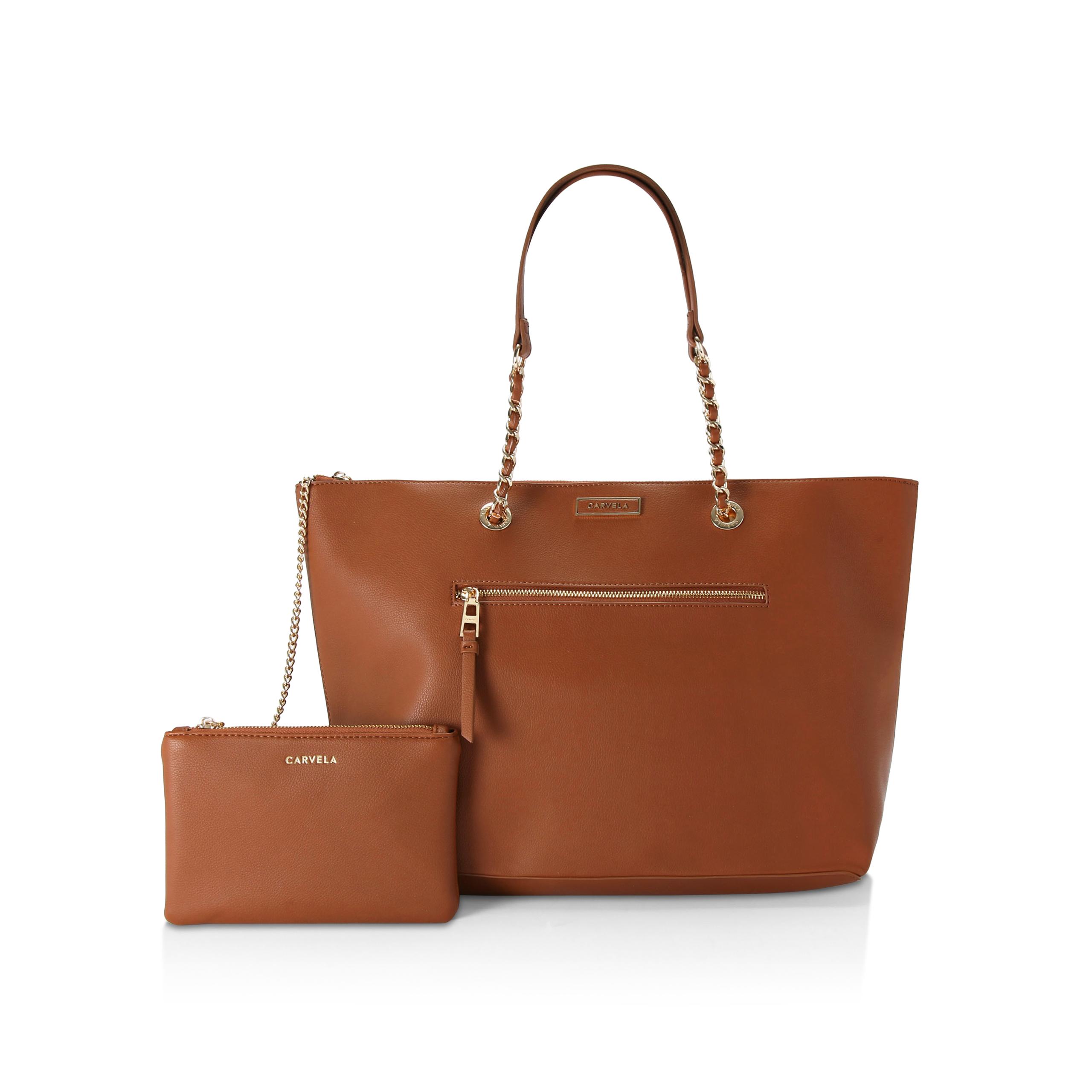 CHAI ZIP TOTE - CARVELA HANDBAGS