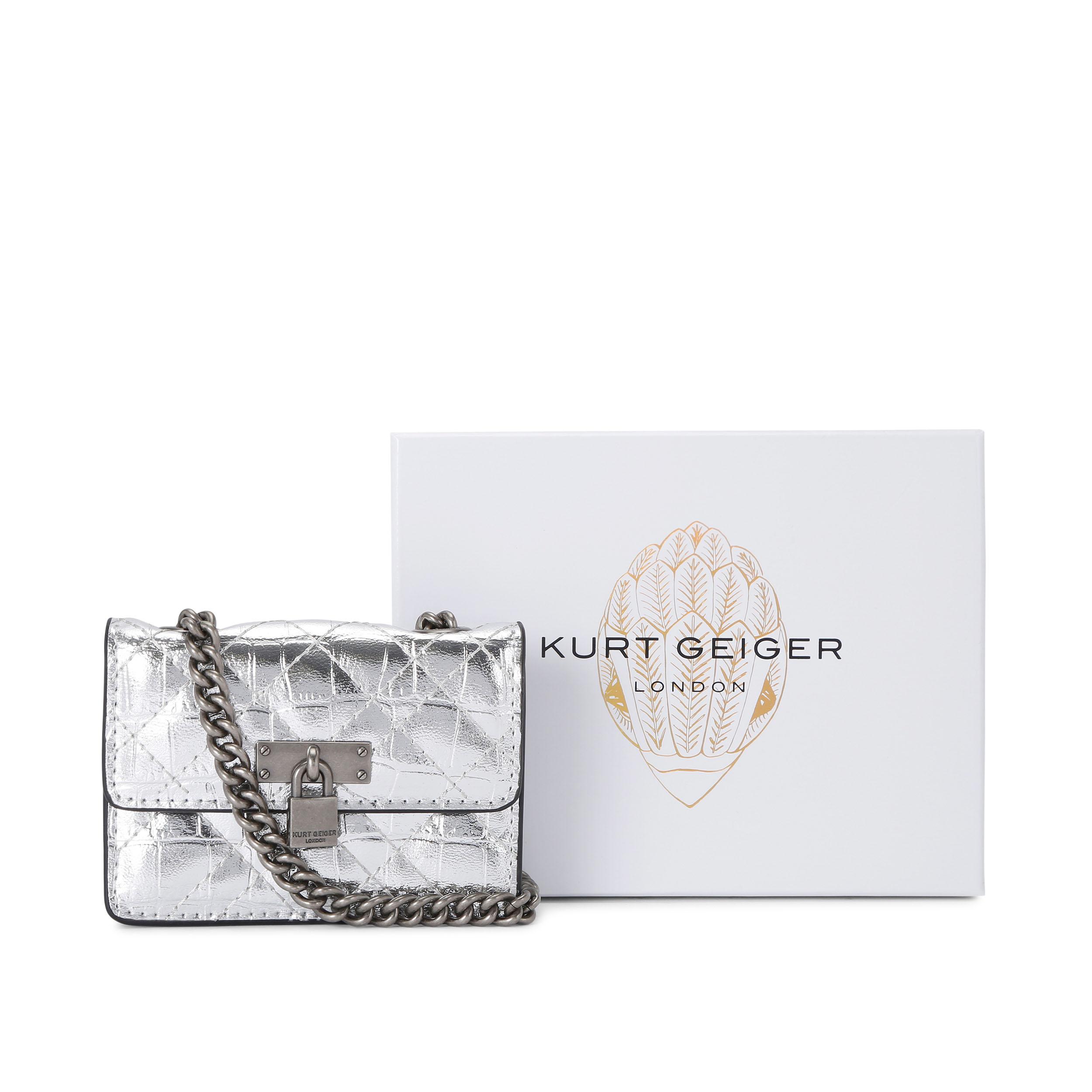 MICRO BRIXTON LOCK - KURT GEIGER LONDON SMALL LEATHER GOODS