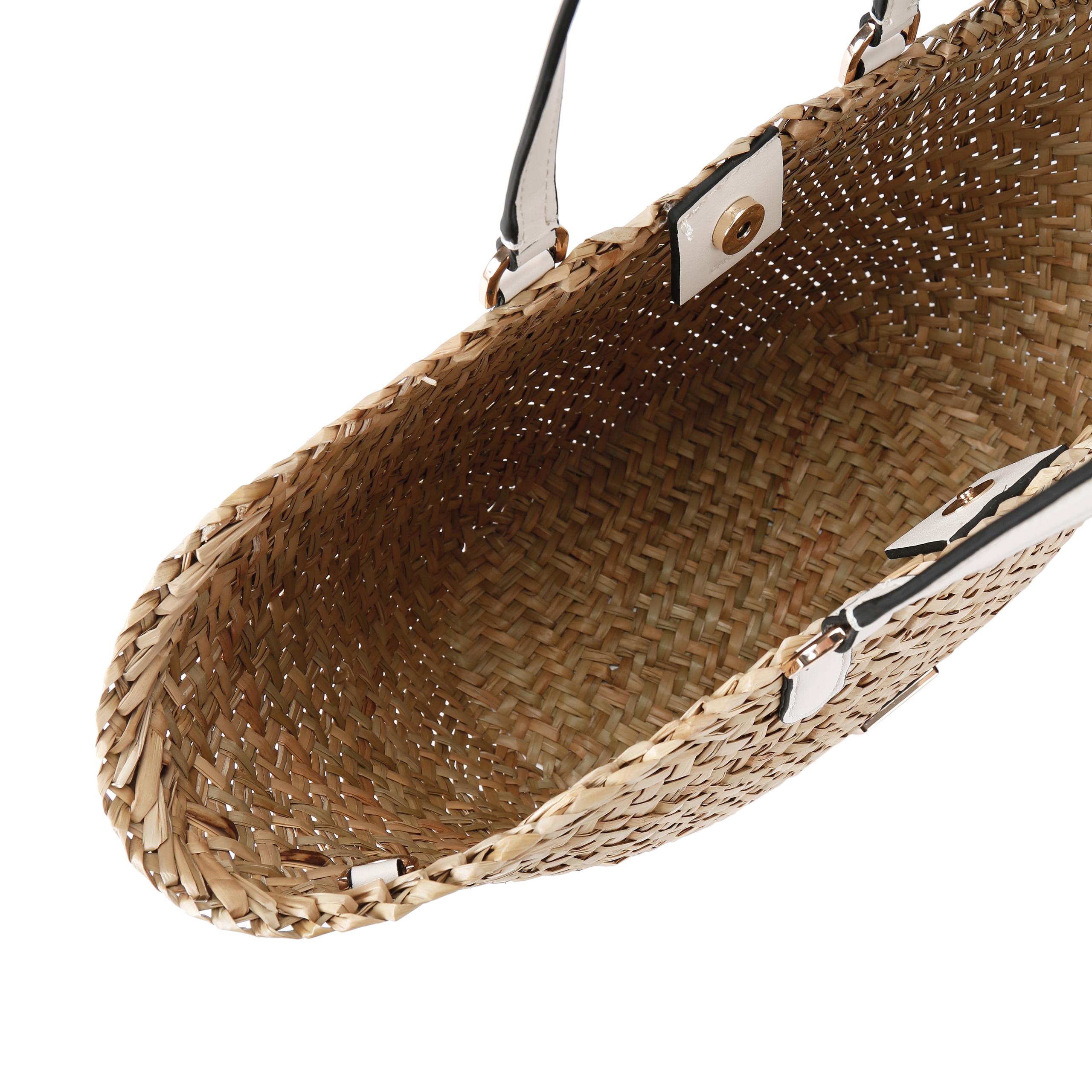 STRAW BASKET BAG - CARVELA HANDBAGS