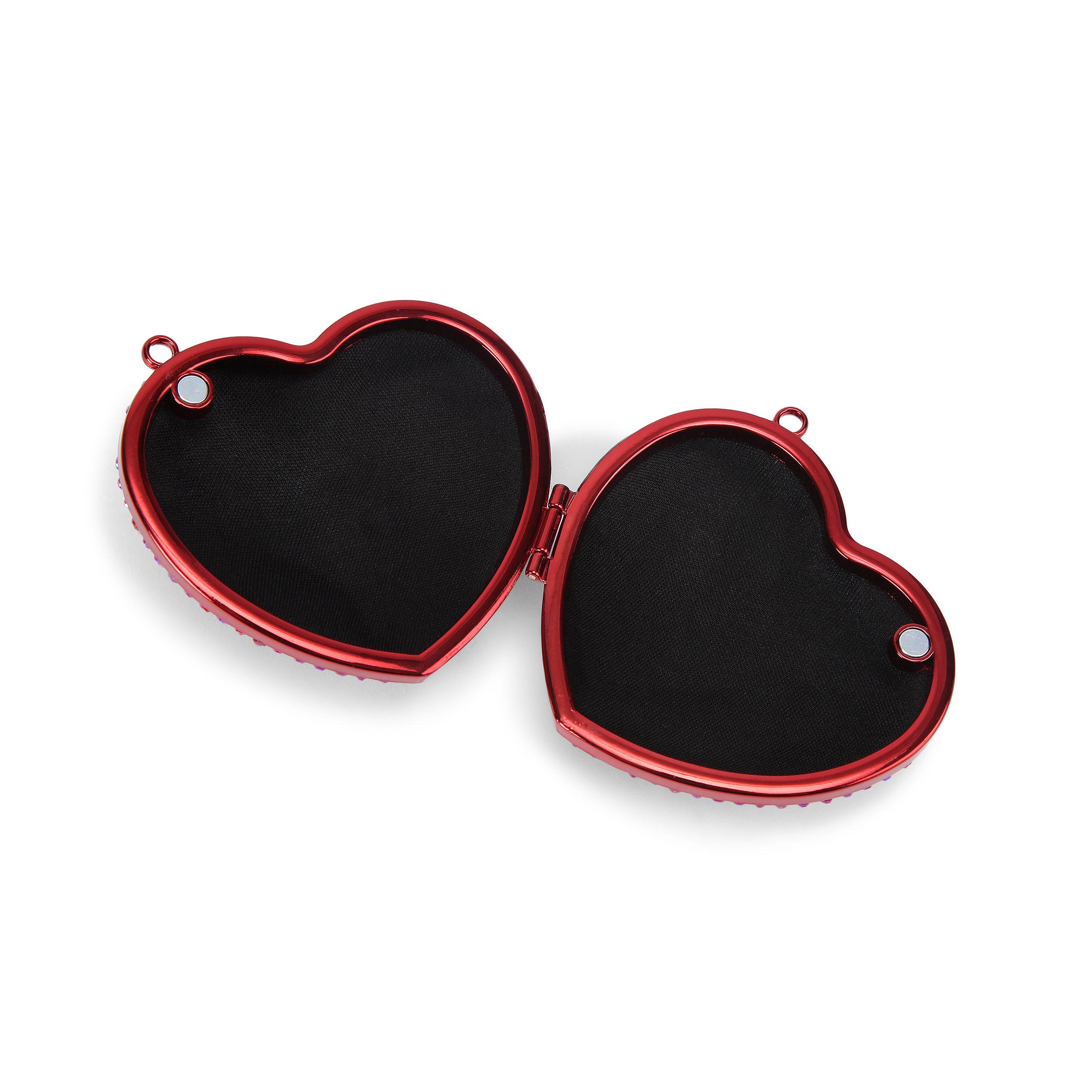 MICRO HEART CLUTCH - KURT GEIGER LONDON SMALL LEATHER GOODS