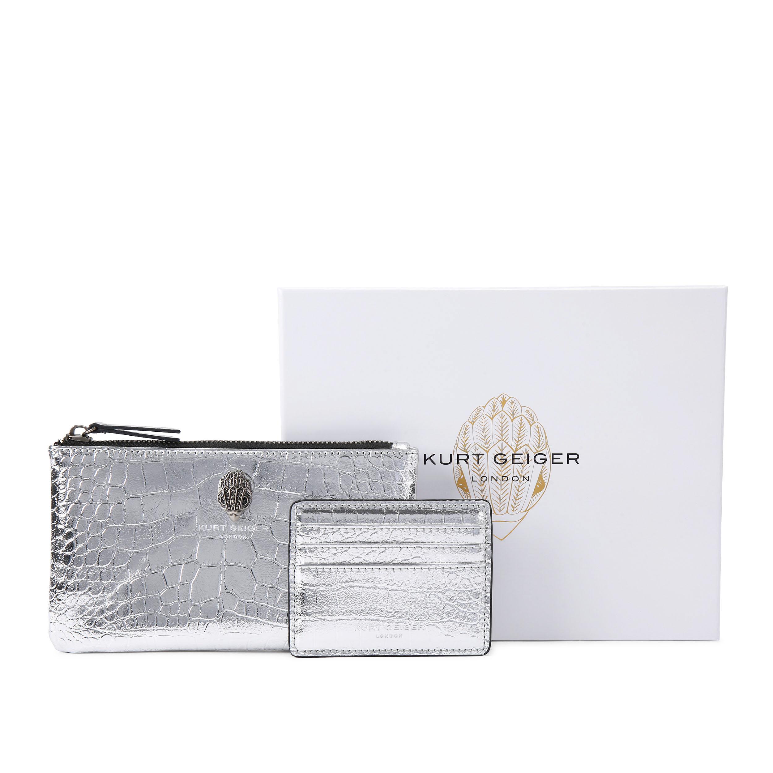 POUCH GIFT SET - KURT GEIGER LONDON SMALL LEATHER GOODS