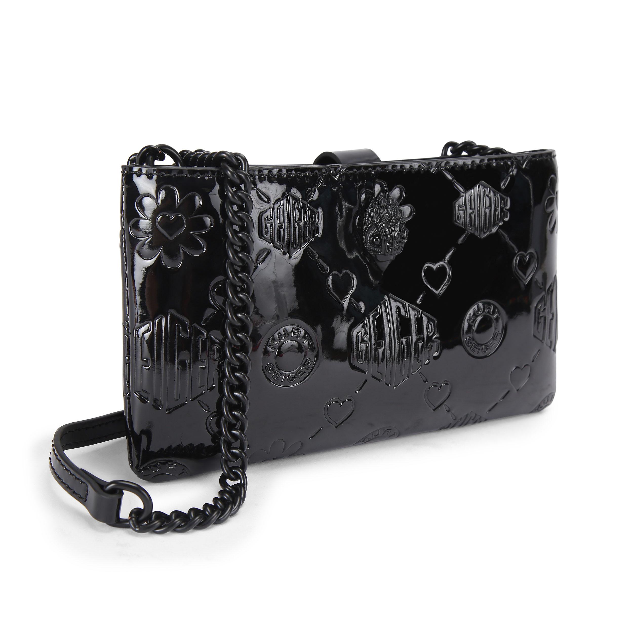CHAIN POUCH - KURT GEIGER LONDON SMALL LEATHER GOODS