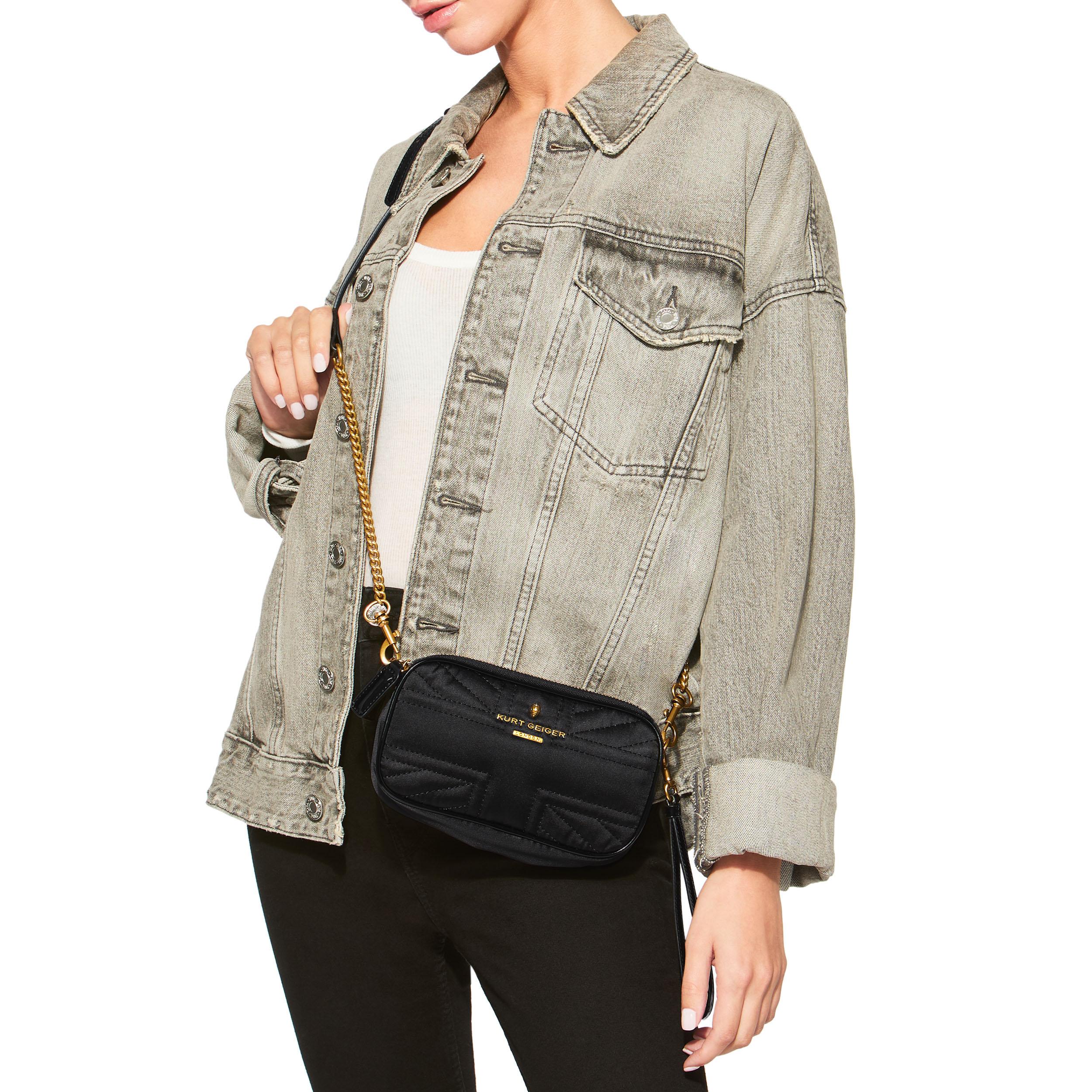 UJ NYLON CAMERA BAG - KURT GEIGER LONDON DAY BAGS