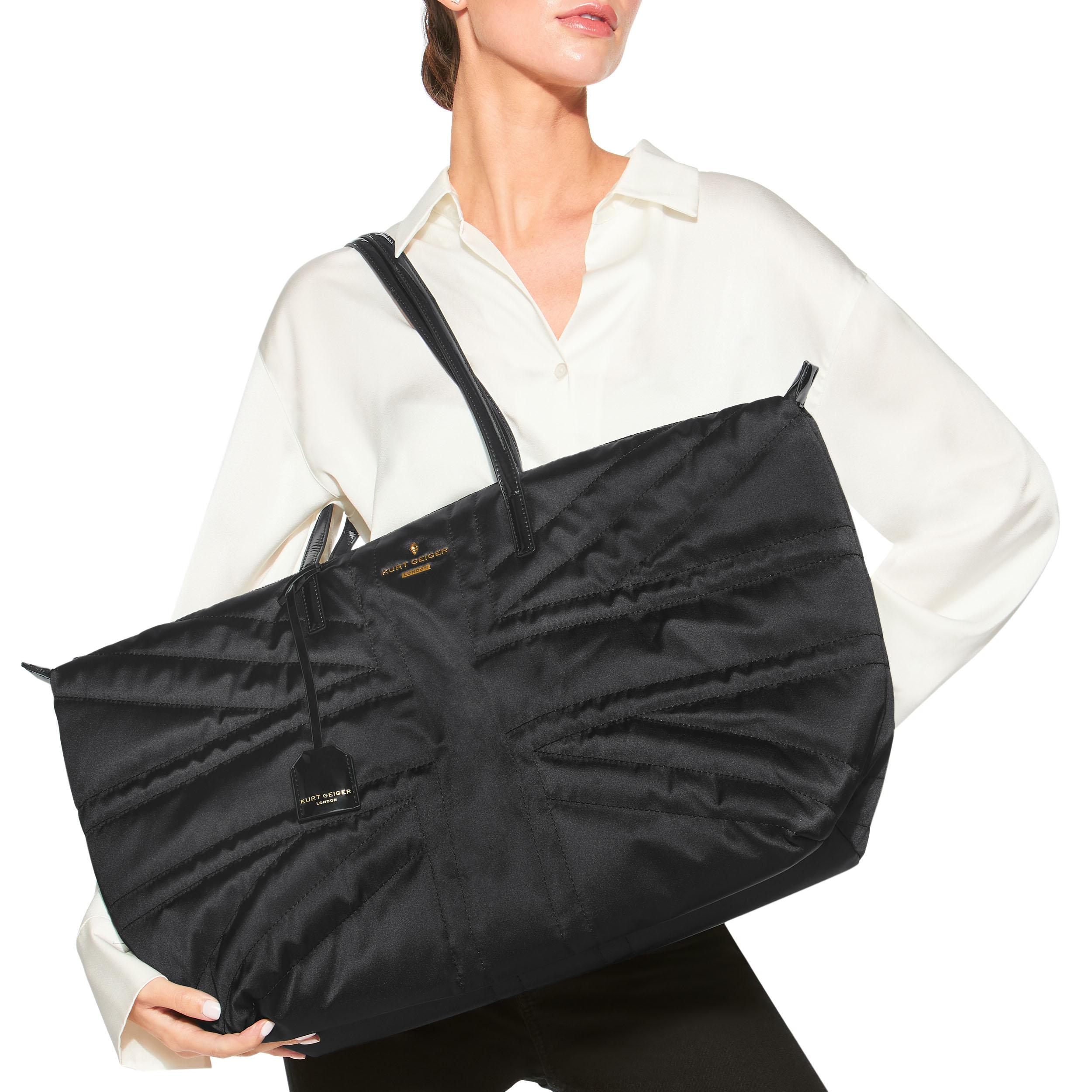 KGL XL UJ NYLON SHOPPER - KURT GEIGER LONDON DAY BAGS