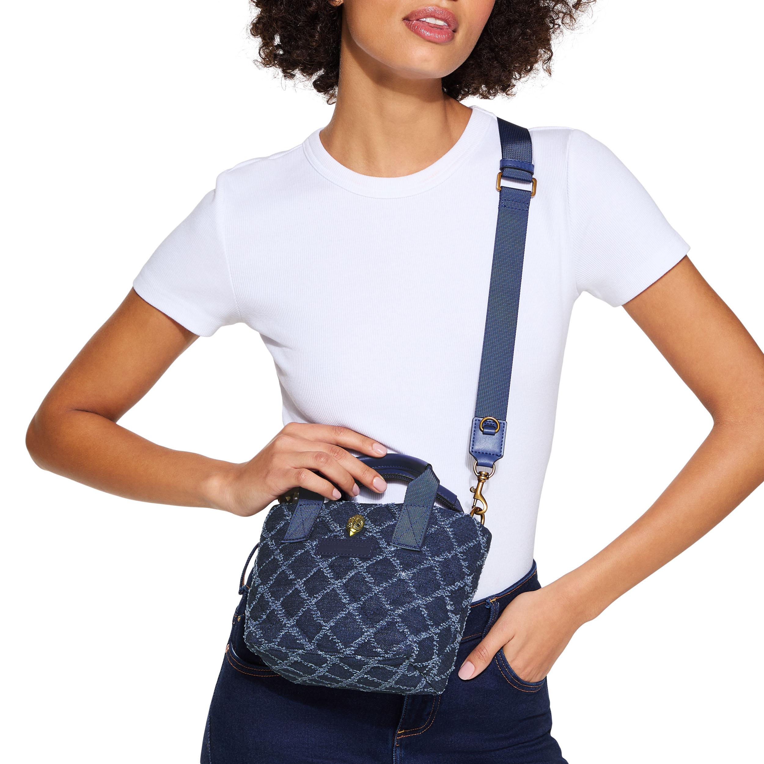 XS DENIM SHOPPER - KURT GEIGER LONDON DAY BAGS