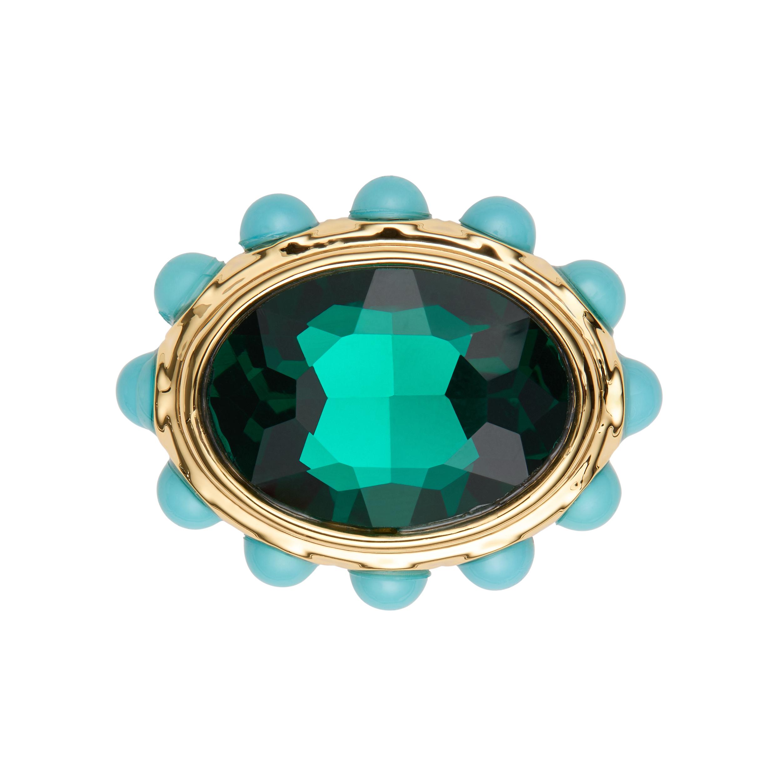 SM OVAL COCKTAIL RING - KURT GEIGER LONDON JEWELLRY