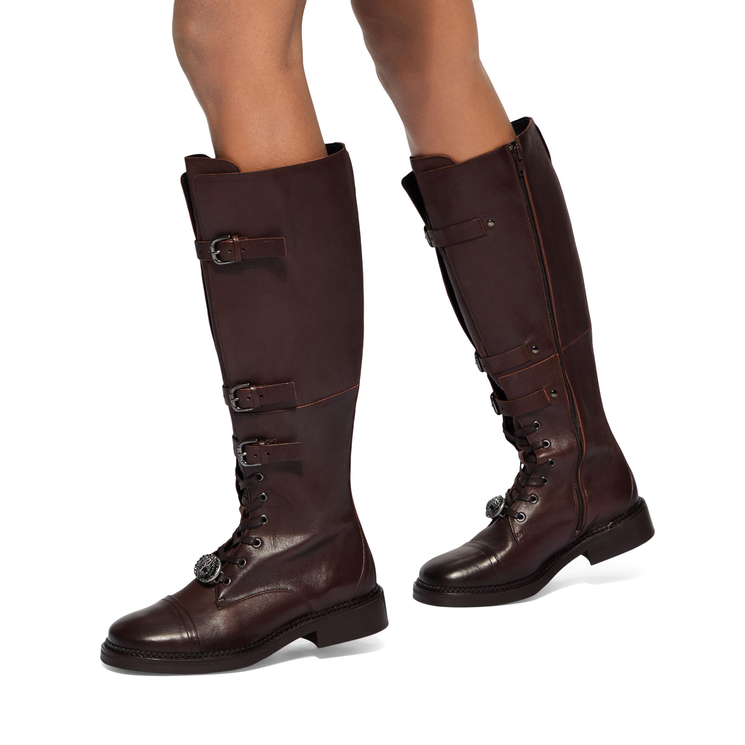 MONUMENT STRAP BOOT - KURT GEIGER LONDON High Leg Boots