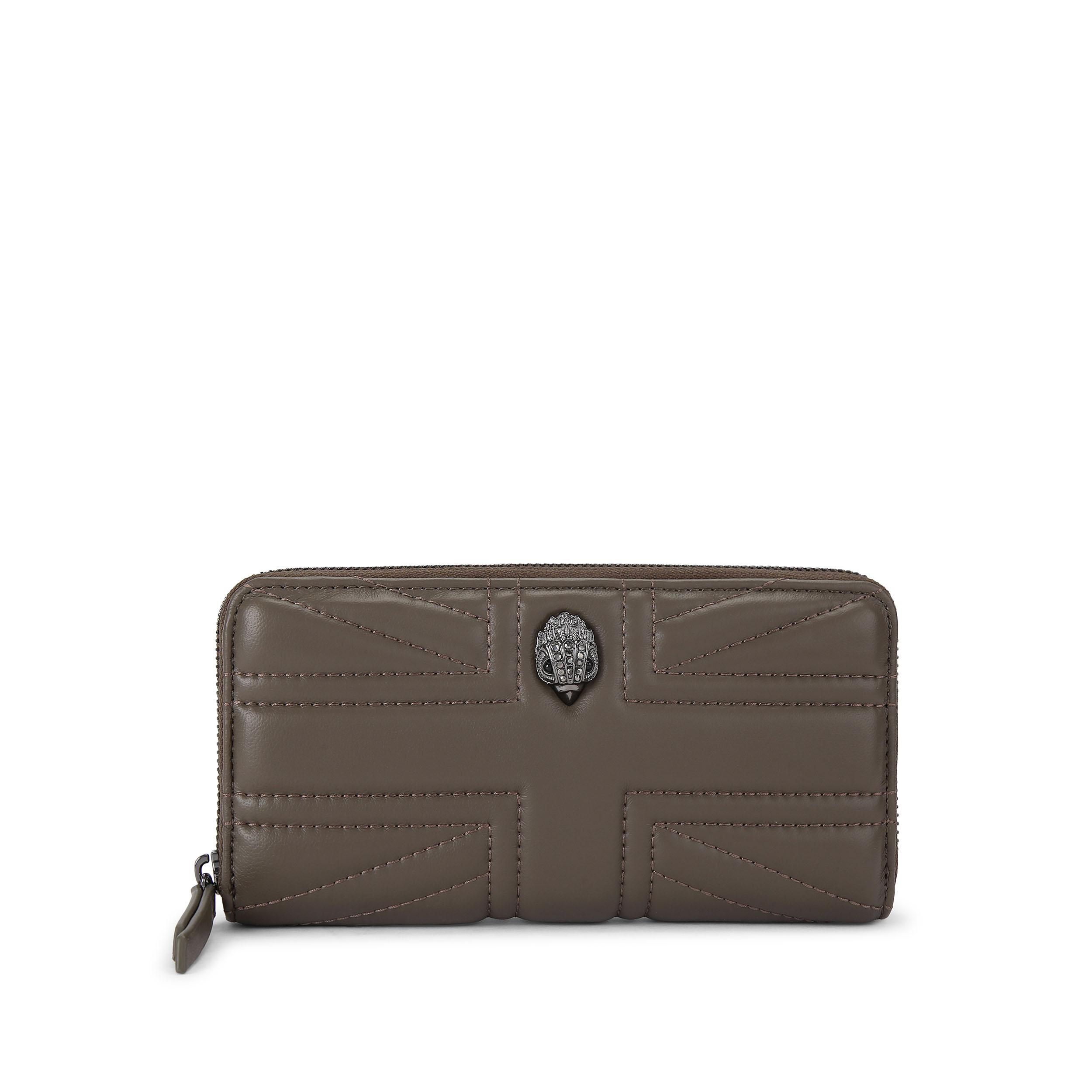 UNION JACK ZIP AROUND W - KURT GEIGER LONDON SMALL LEATHER GOODS