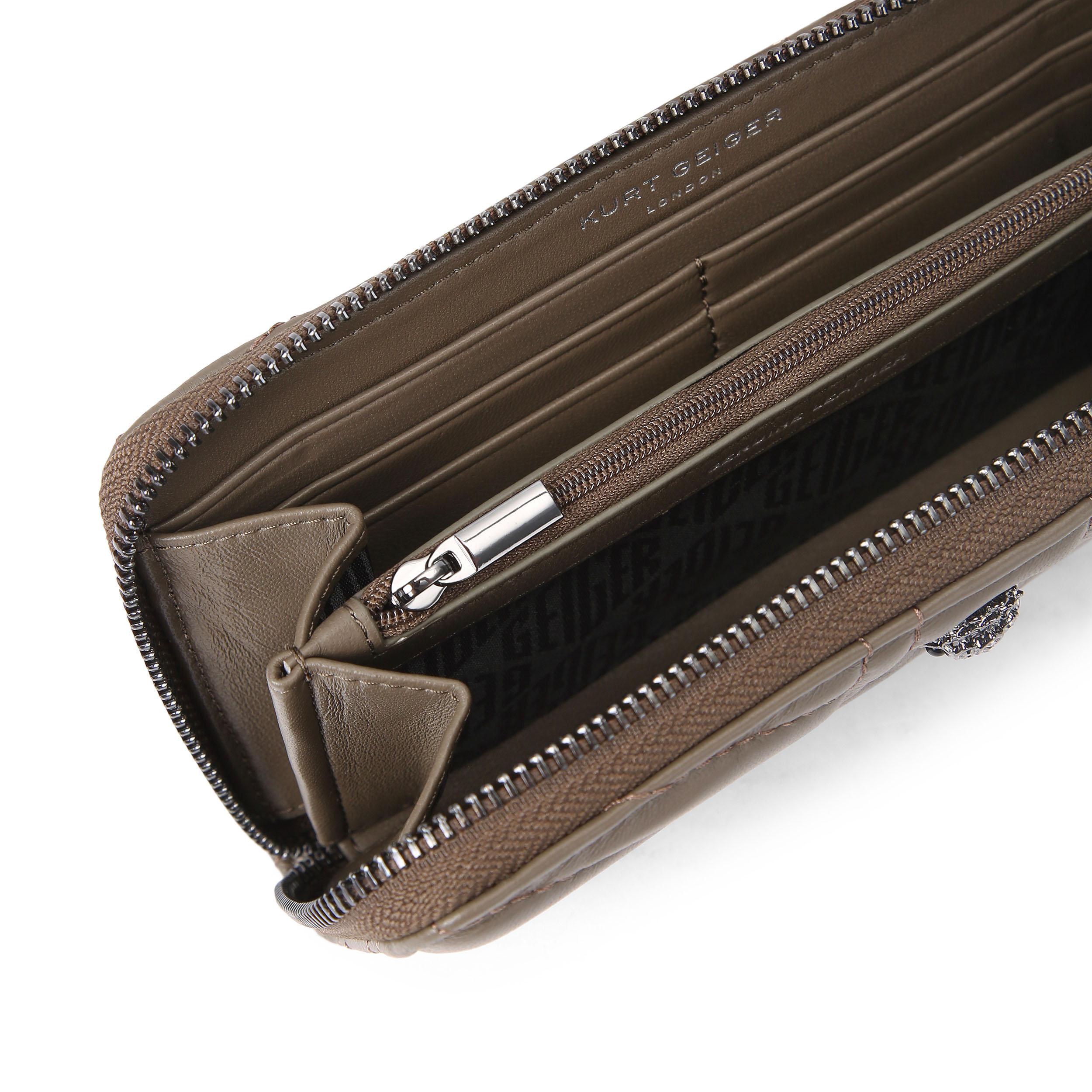 UNION JACK ZIP AROUND W - KURT GEIGER LONDON SMALL LEATHER GOODS