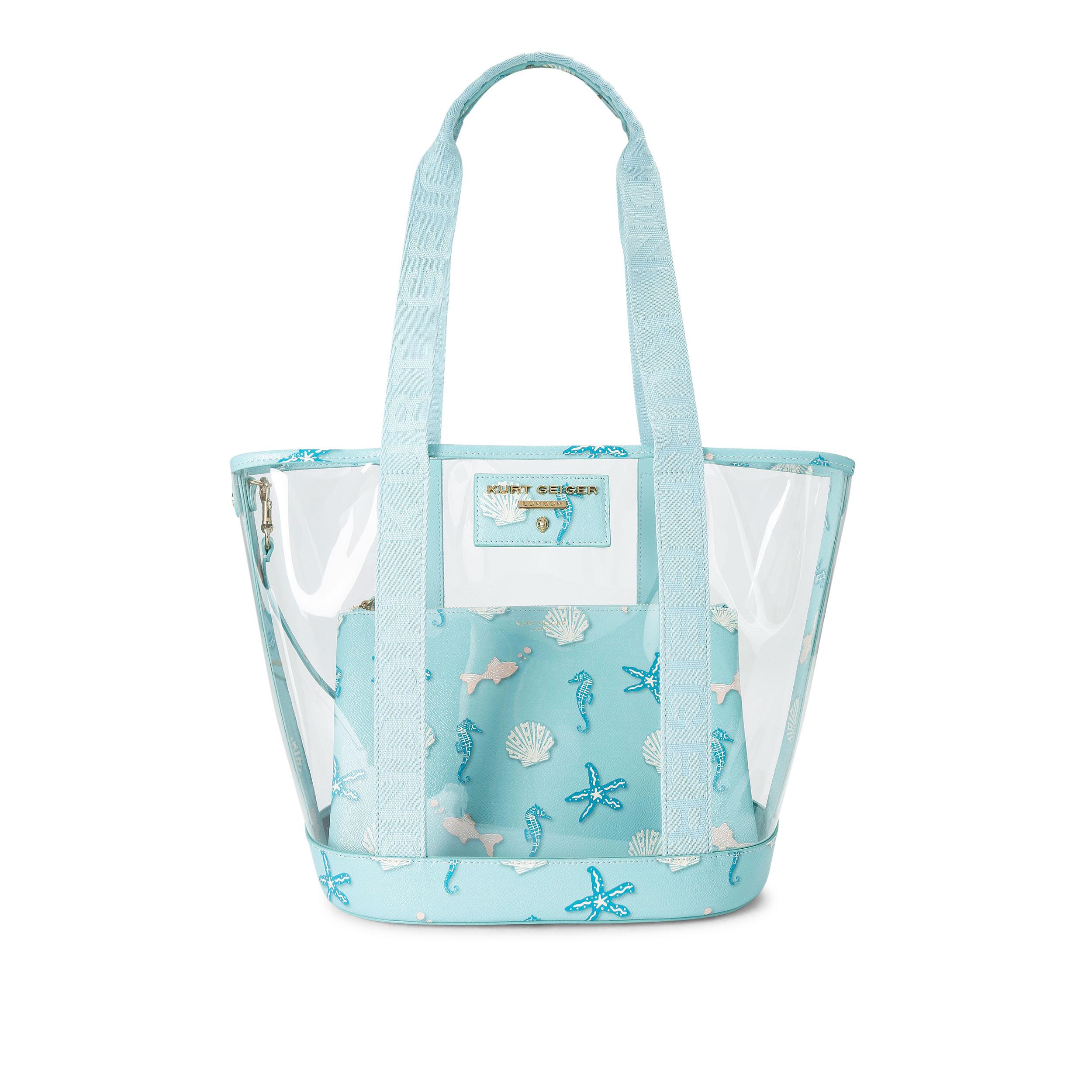 HAMPSTEAD VINYL TOTE - KURT GEIGER LONDON DAY BAGS