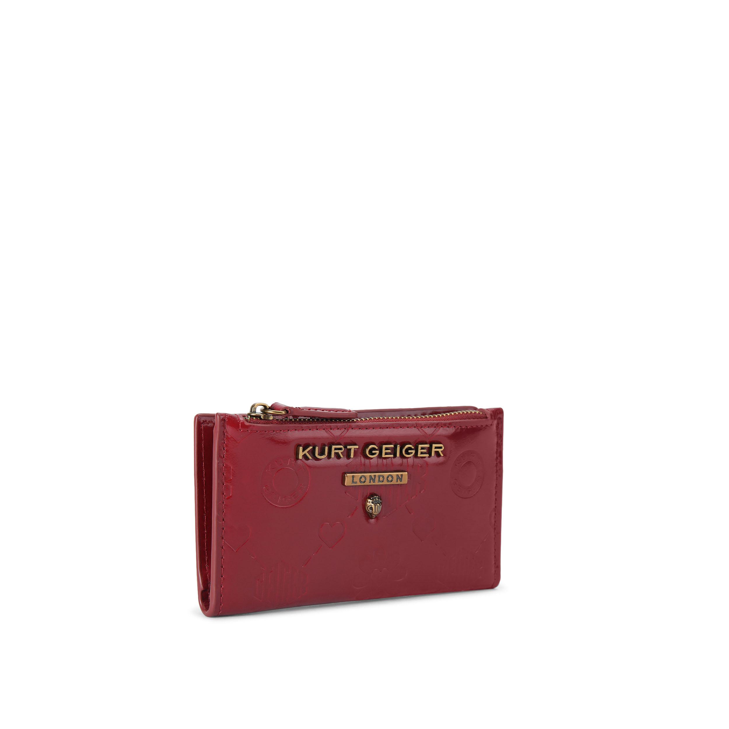 HAMPSTEAD FOLDED CC - KURT GEIGER LONDON SMALL LEATHER GOODS