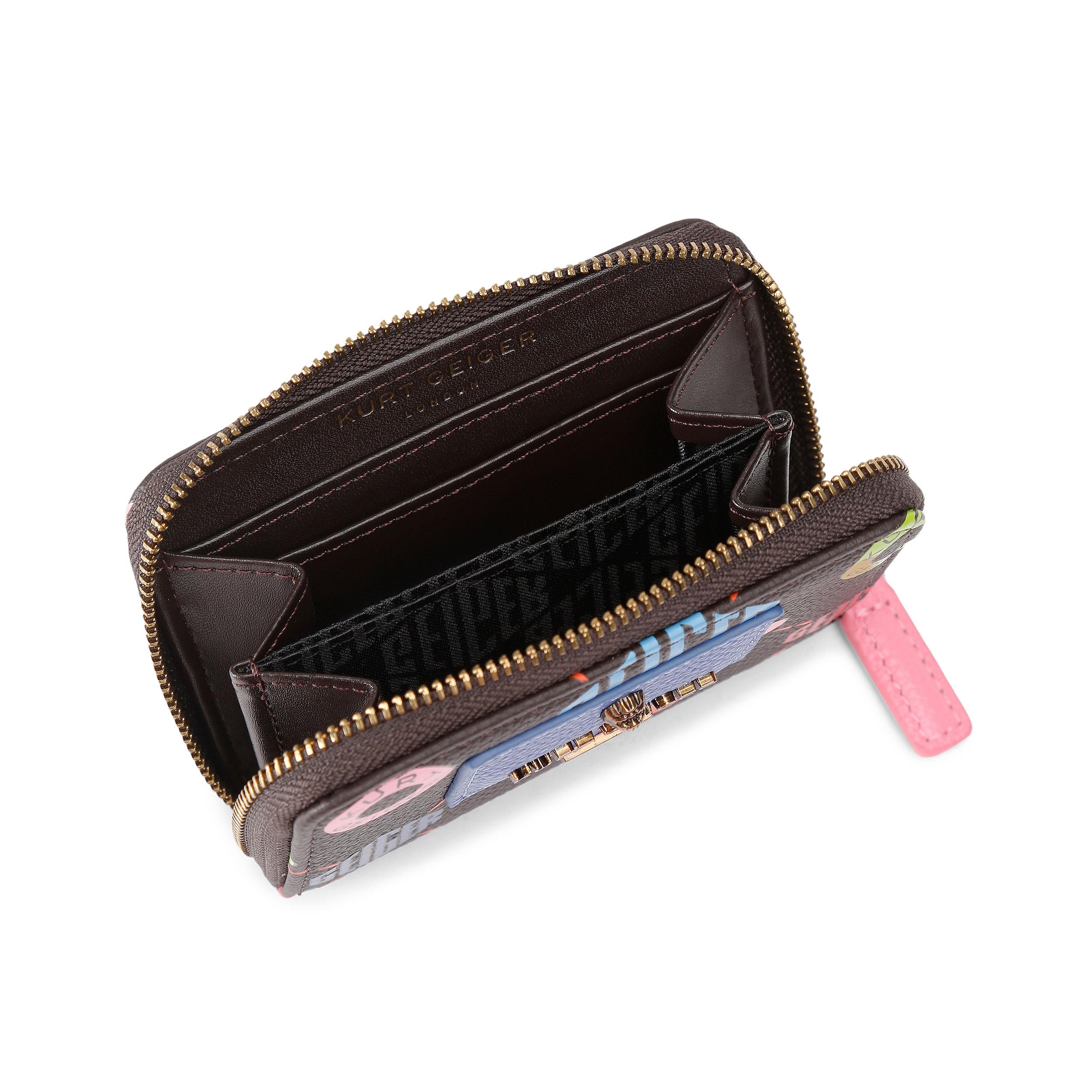 CHISWICK SM ZIP WALLET - KURT GEIGER LONDON SMALL LEATHER GOODS