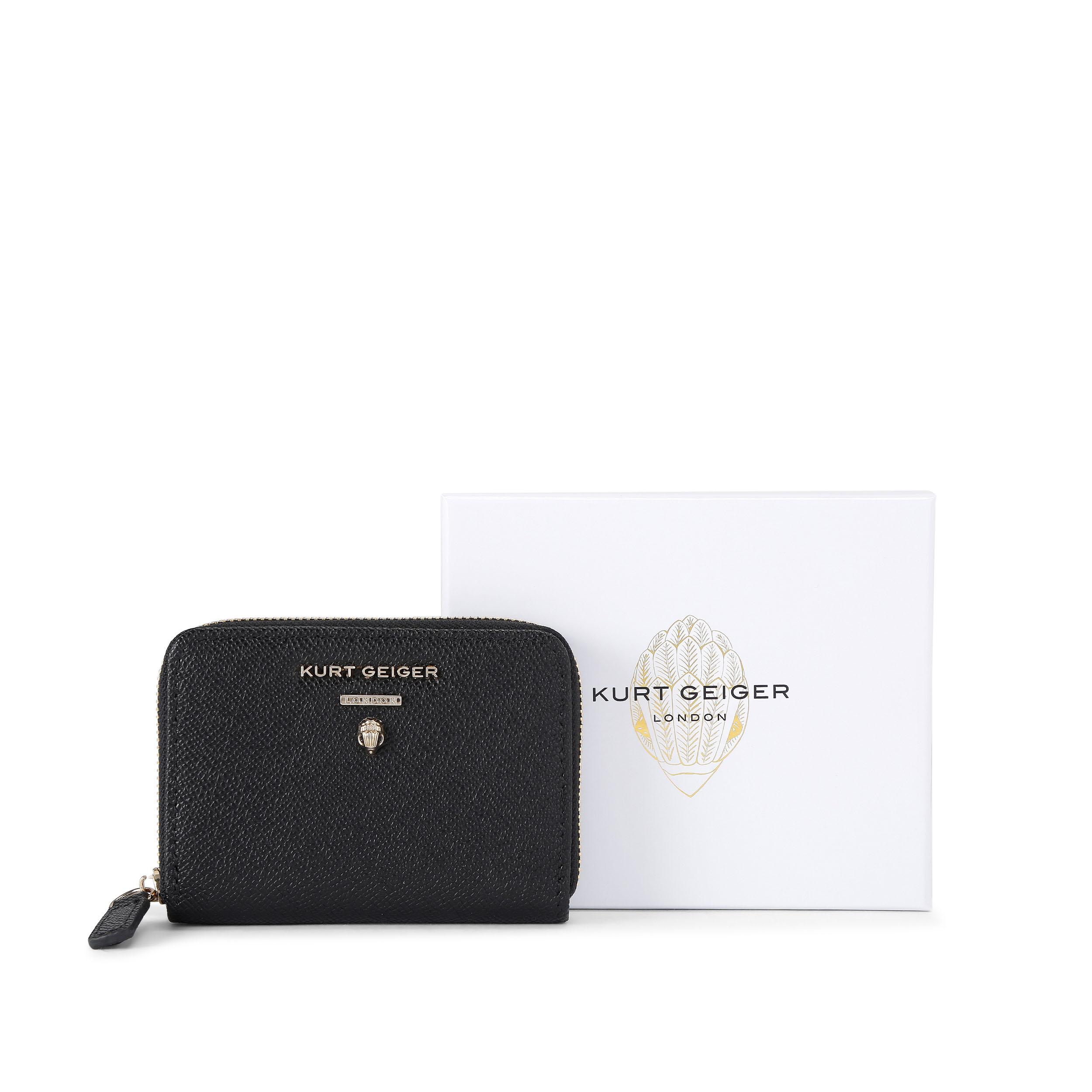 HIGHGATE SM ZIP WALLET S - KURT GEIGER LONDON SMALL LEATHER GOODS