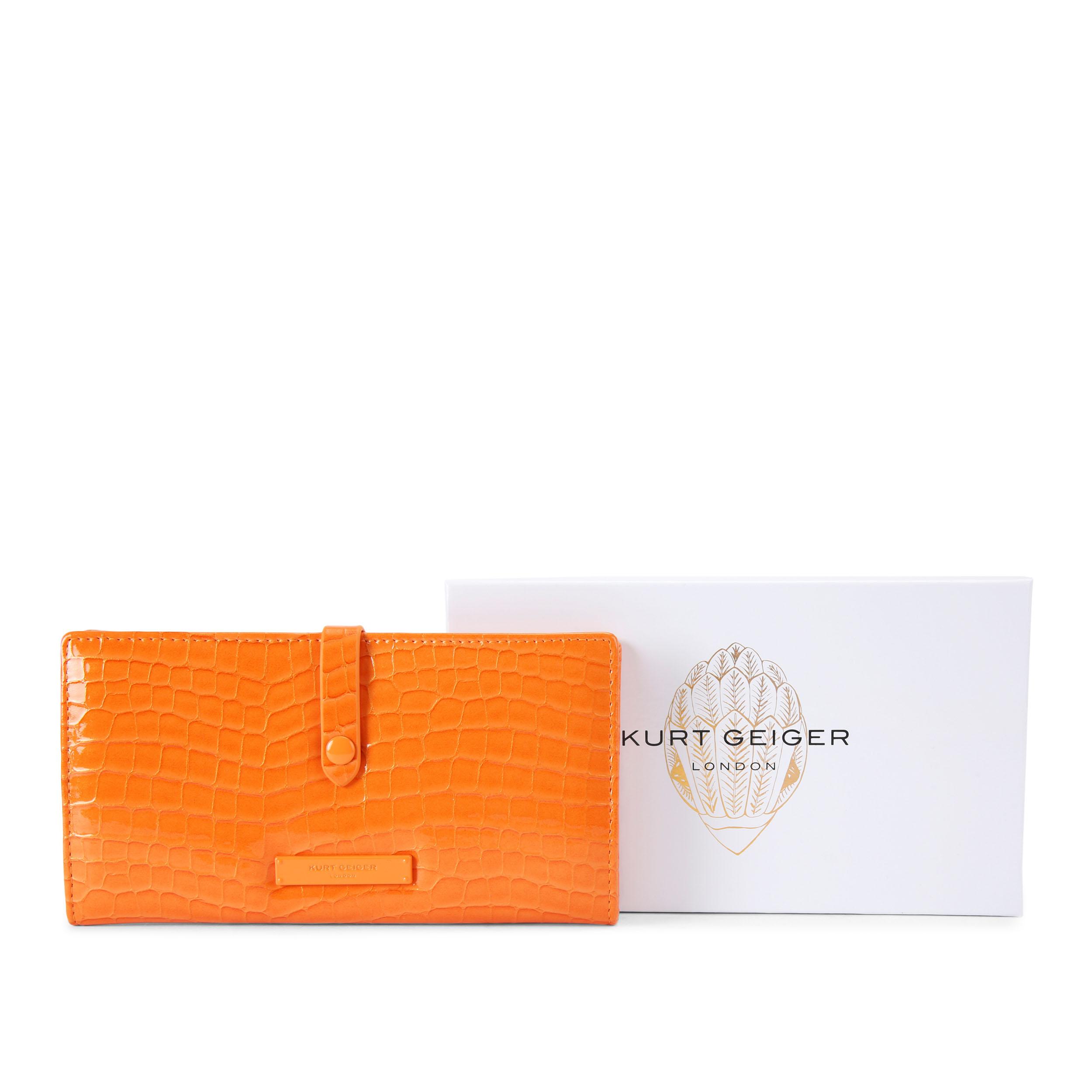 BRIXTON SOFT WALLET PLATE - KURT GEIGER LONDON SMALL LEATHER GOODS