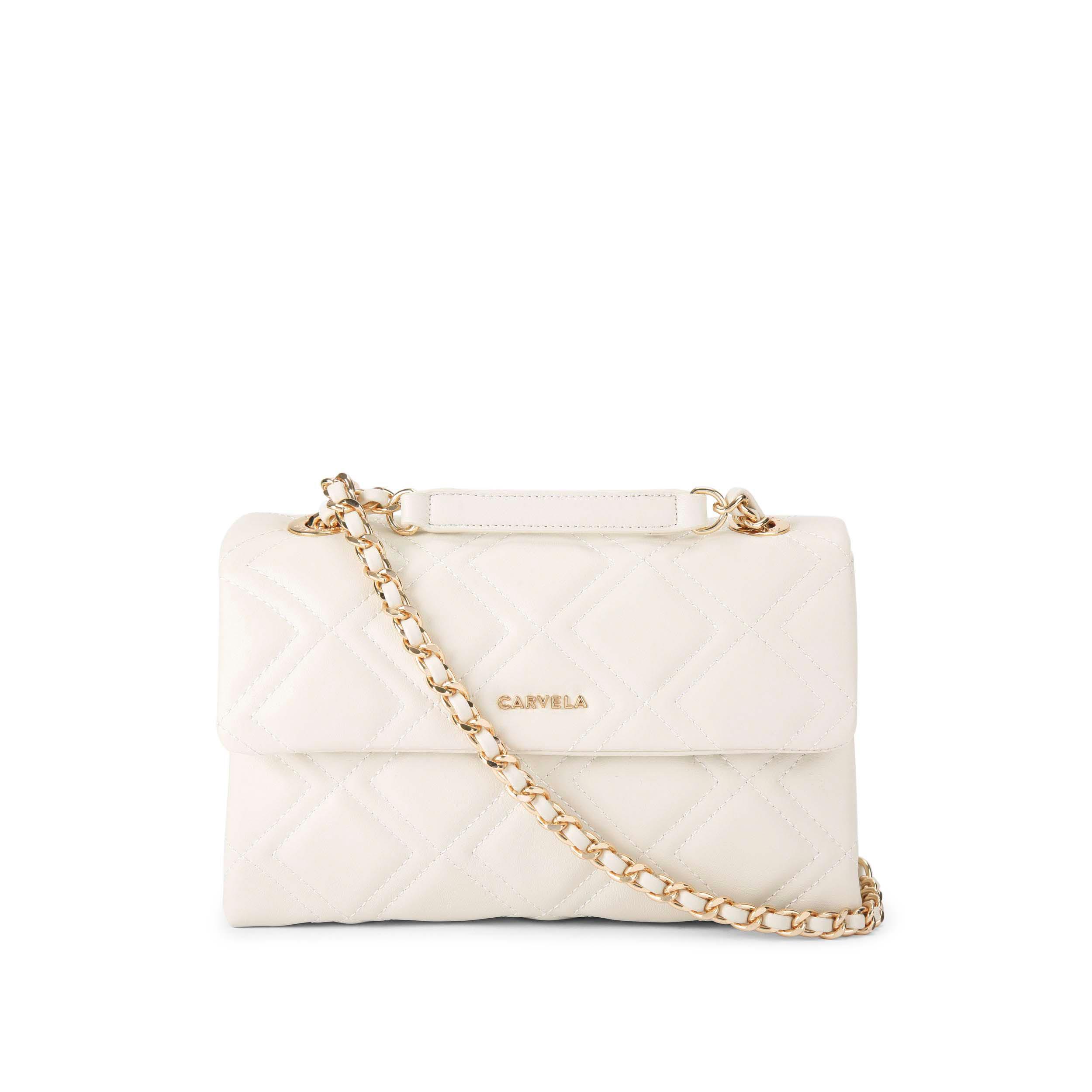 LARGE ROSA CHAIN SHOULDER - CARVELA HANDBAGS