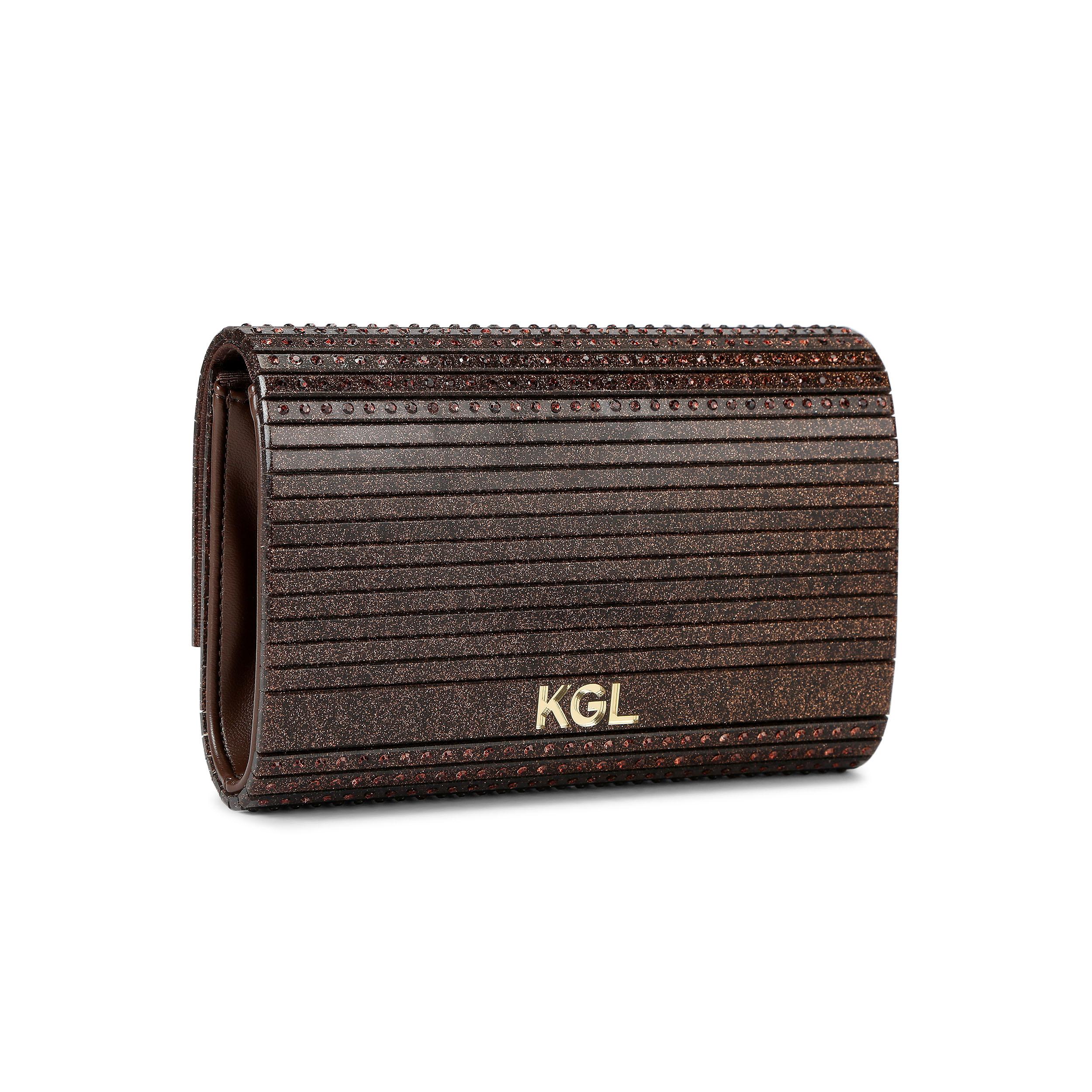 BRIXTON LOCK PARTY CLUTCH - KURT GEIGER LONDON EVENING BAGS