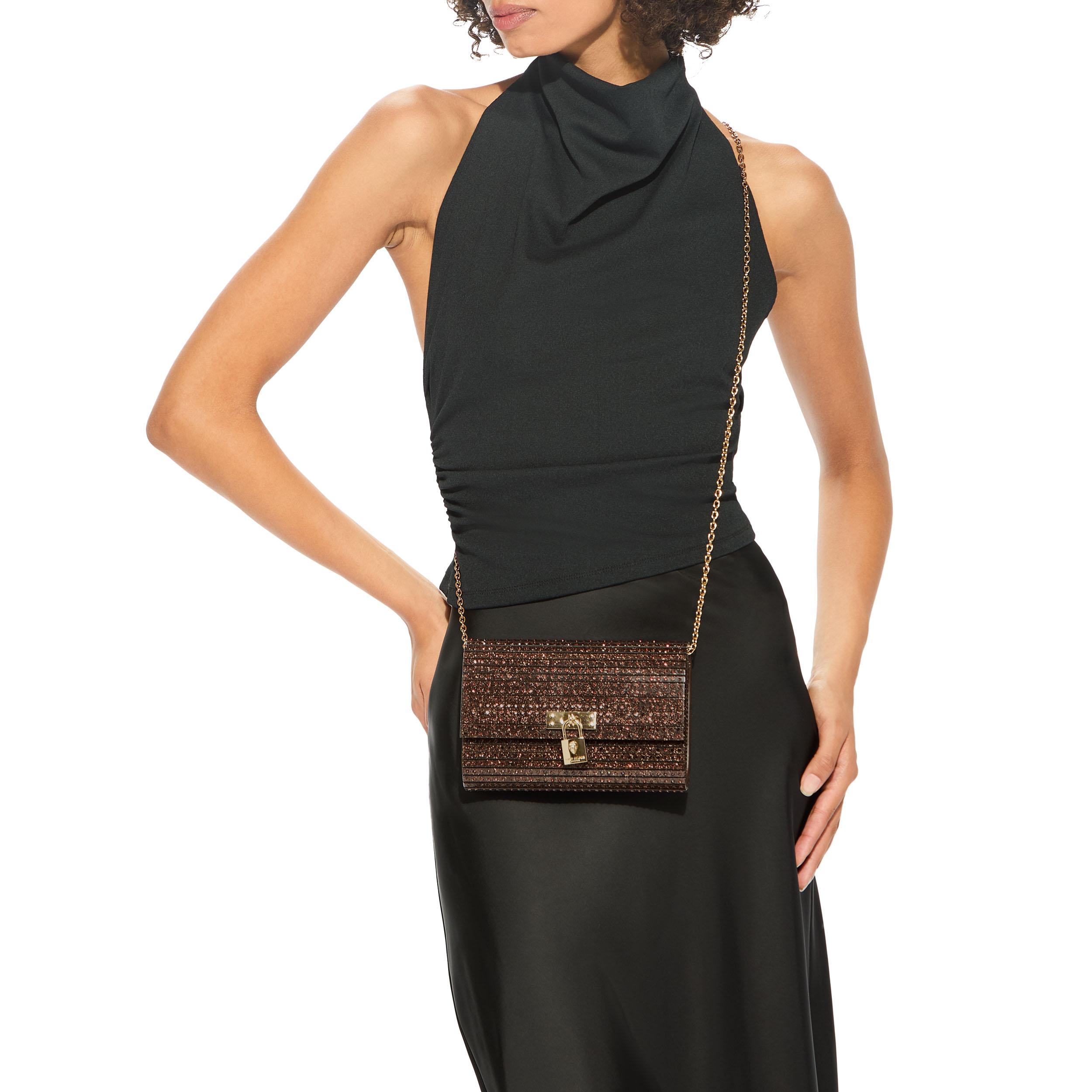 BRIXTON LOCK PARTY CLUTCH - KURT GEIGER LONDON EVENING BAGS