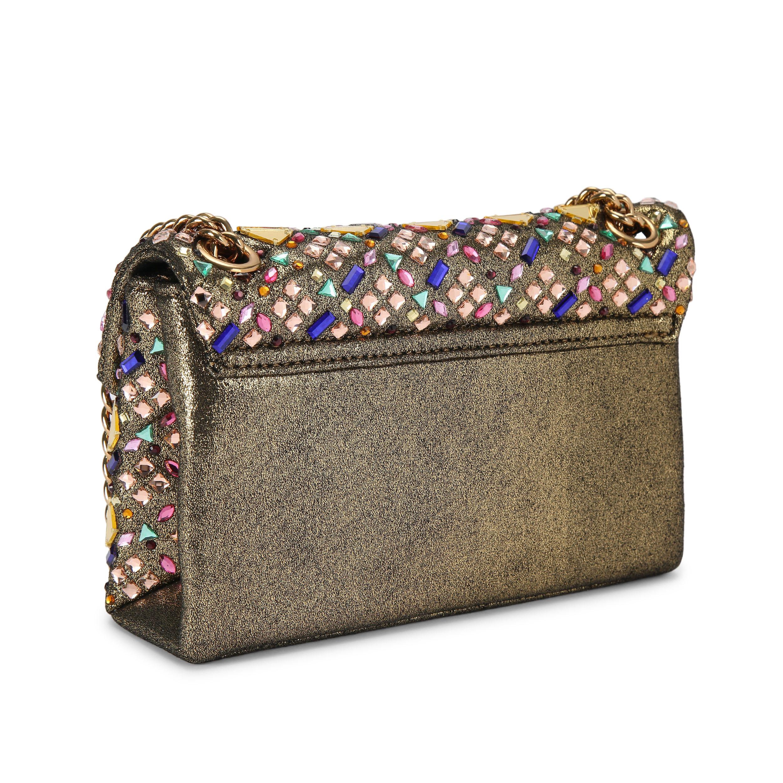 MINI BRIXTON CRYSTALS - KURT GEIGER LONDON EVENING BAGS