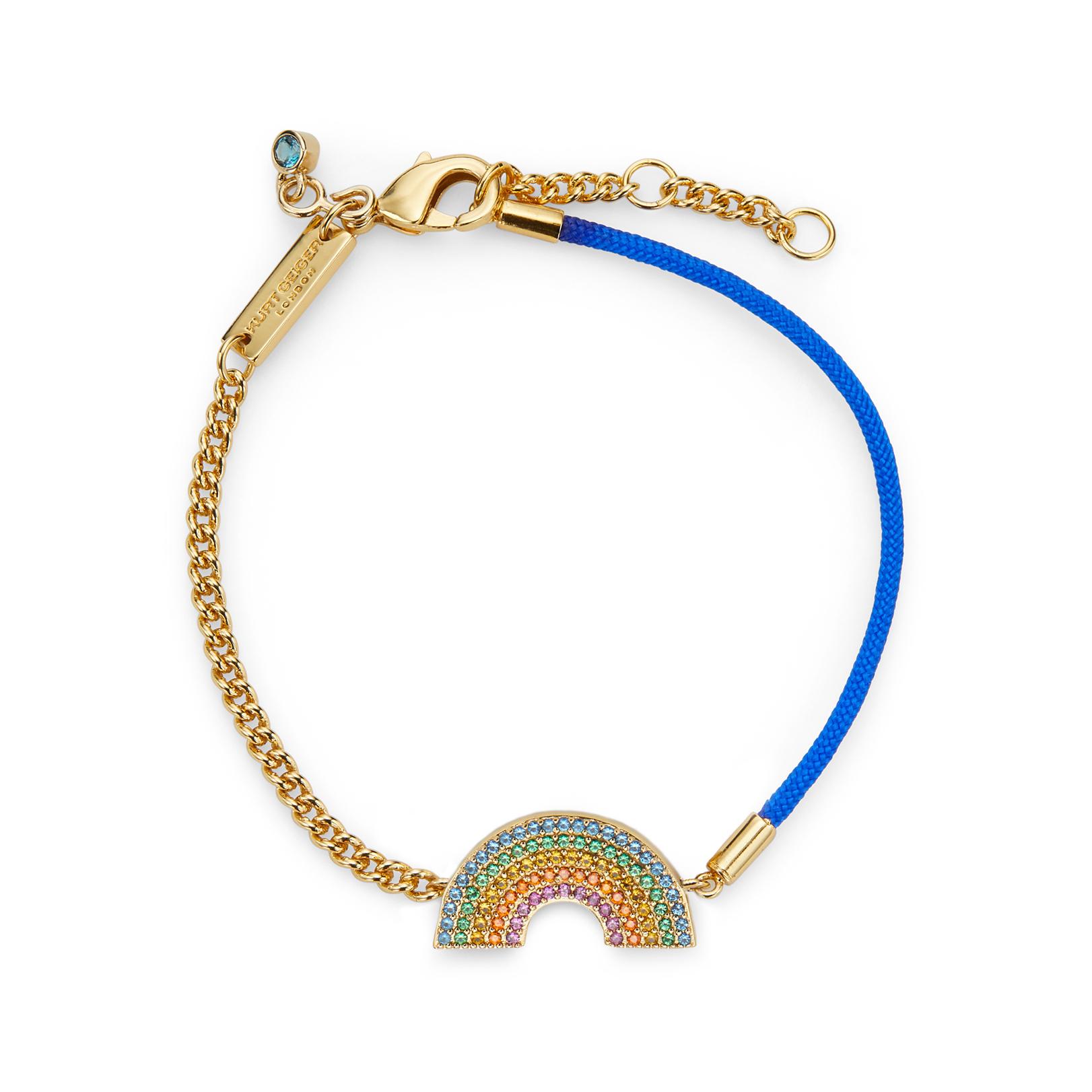 RAINBOW STRING BRACELET - KURT GEIGER LONDON JEWELLRY