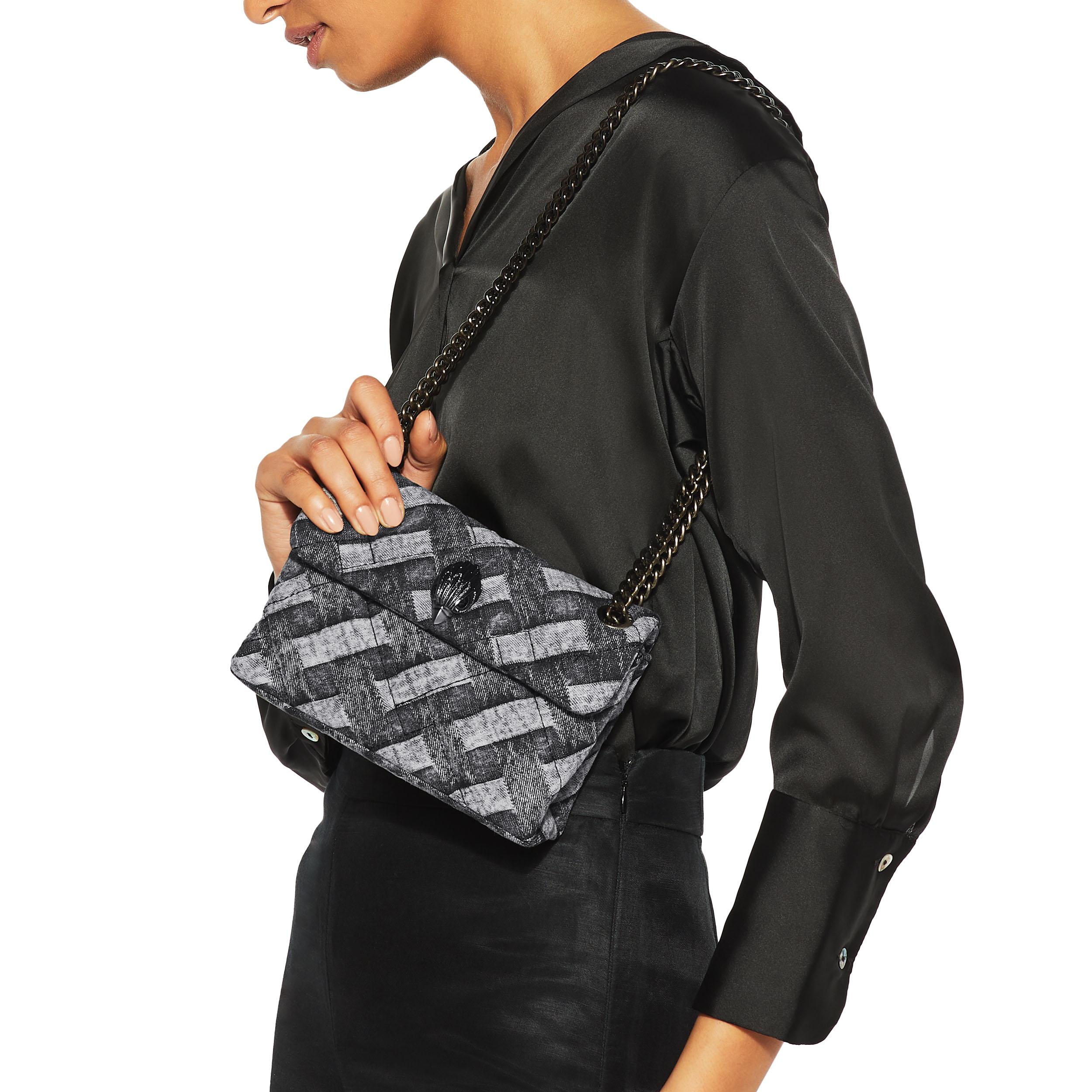 MINI KENSINGTON SOFT BAG - KURT GEIGER LONDON DAY BAGS