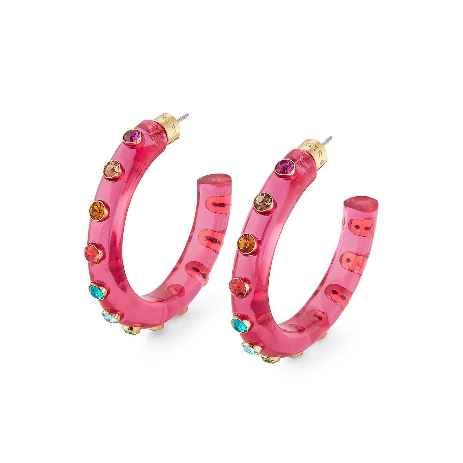 RESIN HOOPS - KURT GEIGER LONDON JEWELLRY