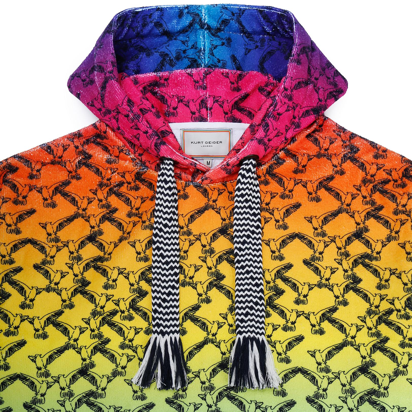 RAINBOW HOODIE - KURT GEIGER LONDON READY TO WEAR