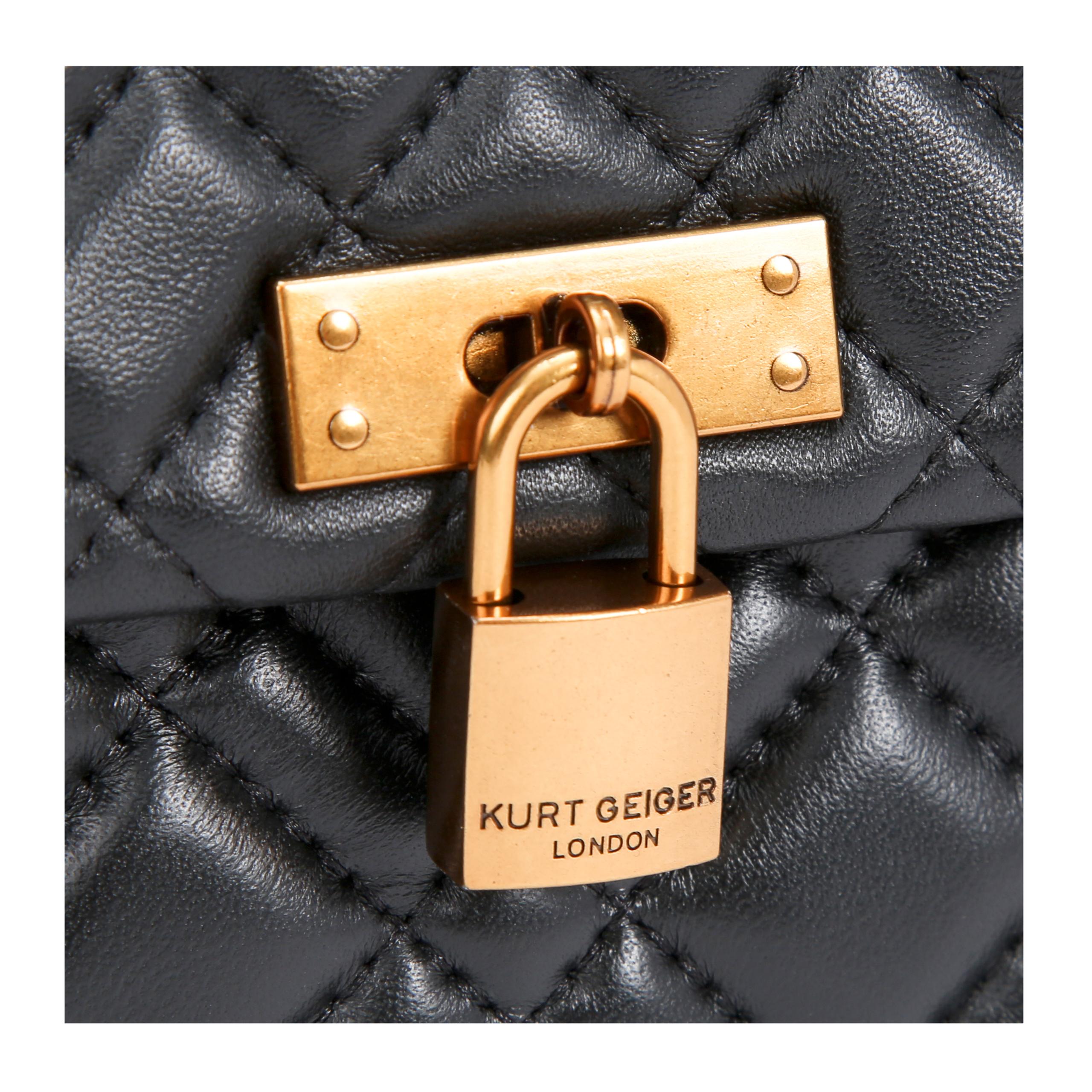 BRIXTON LOCK BAG - KURT GEIGER LONDON DAY BAGS