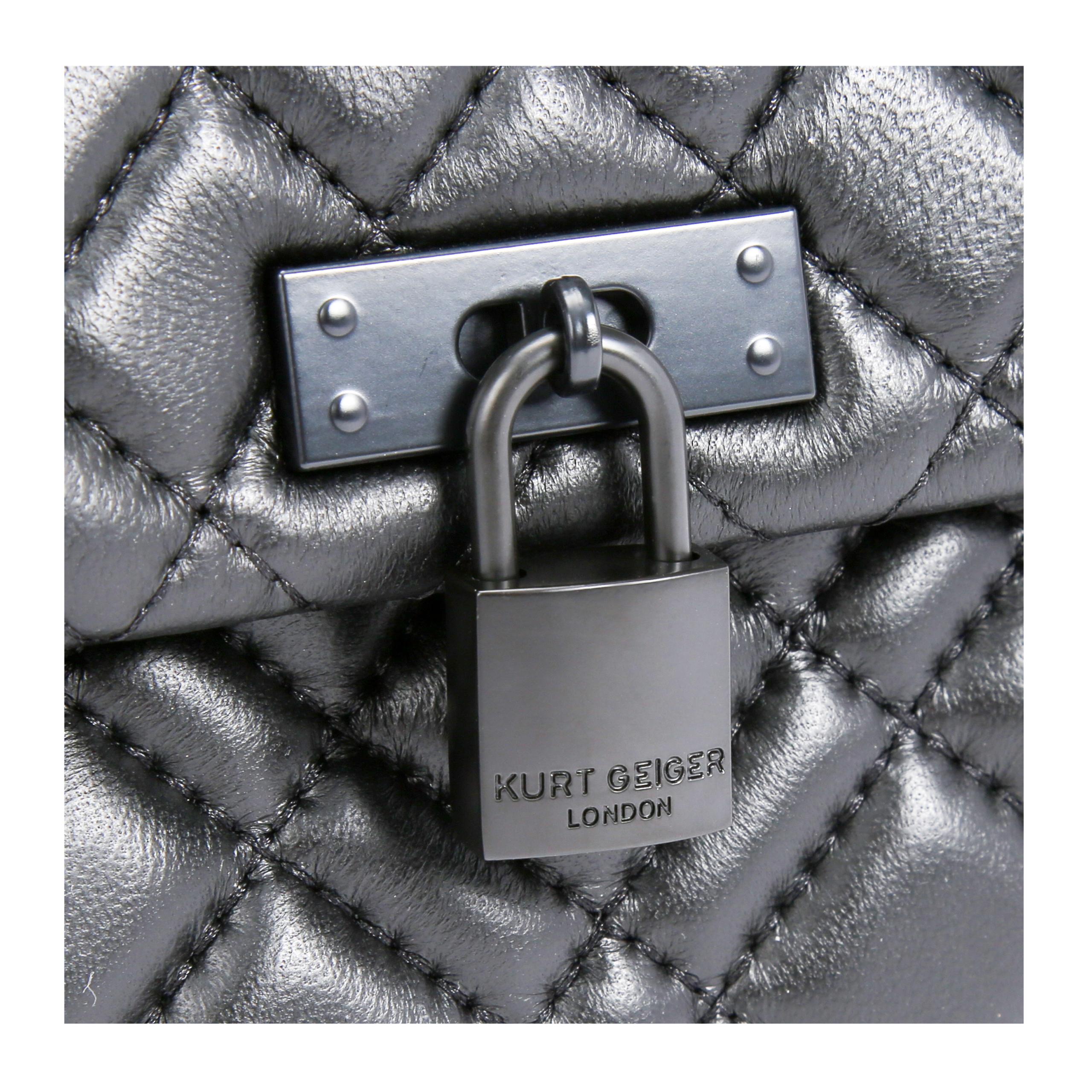 BRIXTON LOCK BAG - KURT GEIGER LONDON DAY BAGS
