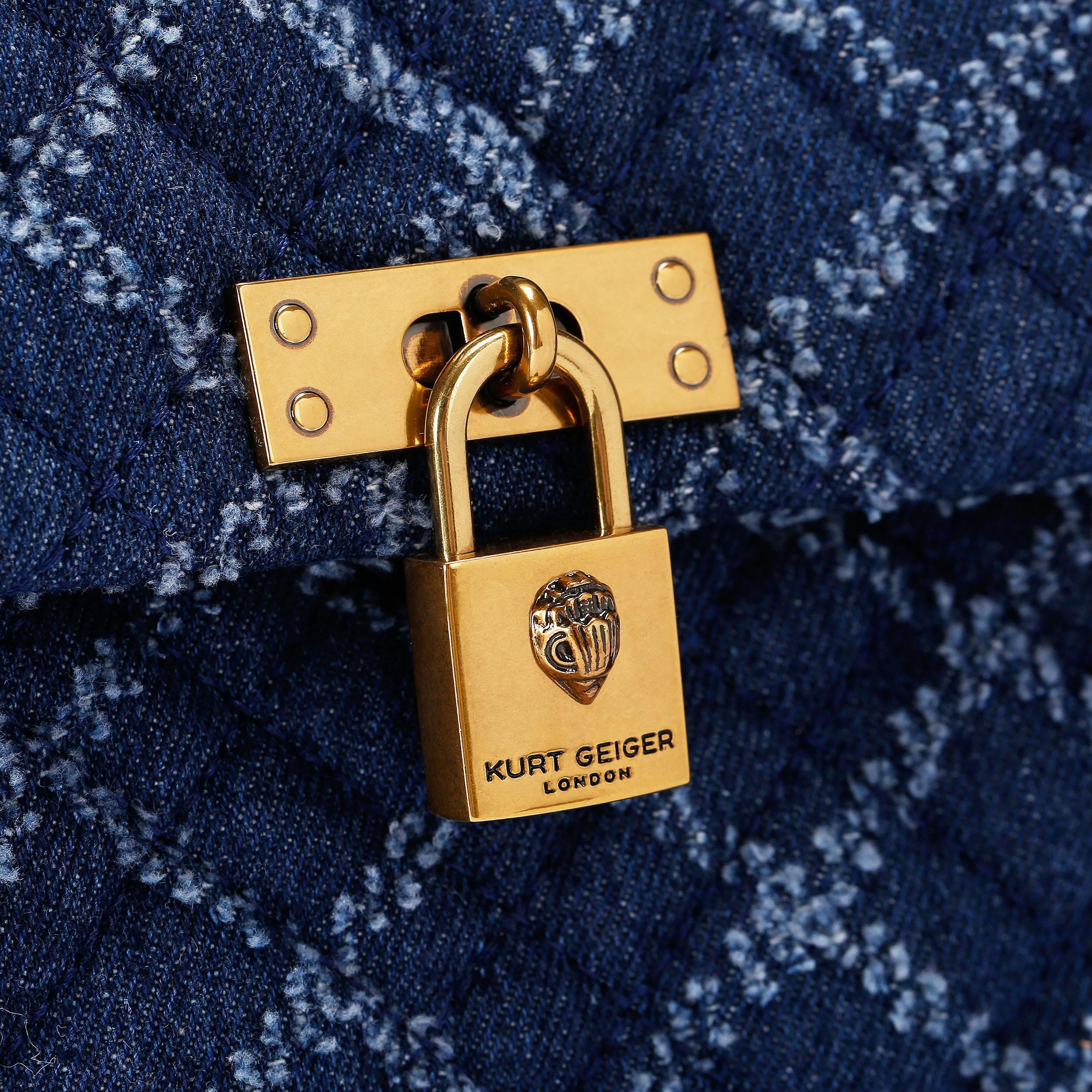 BRIXTON LOCK BAG - KURT GEIGER LONDON DAY BAGS