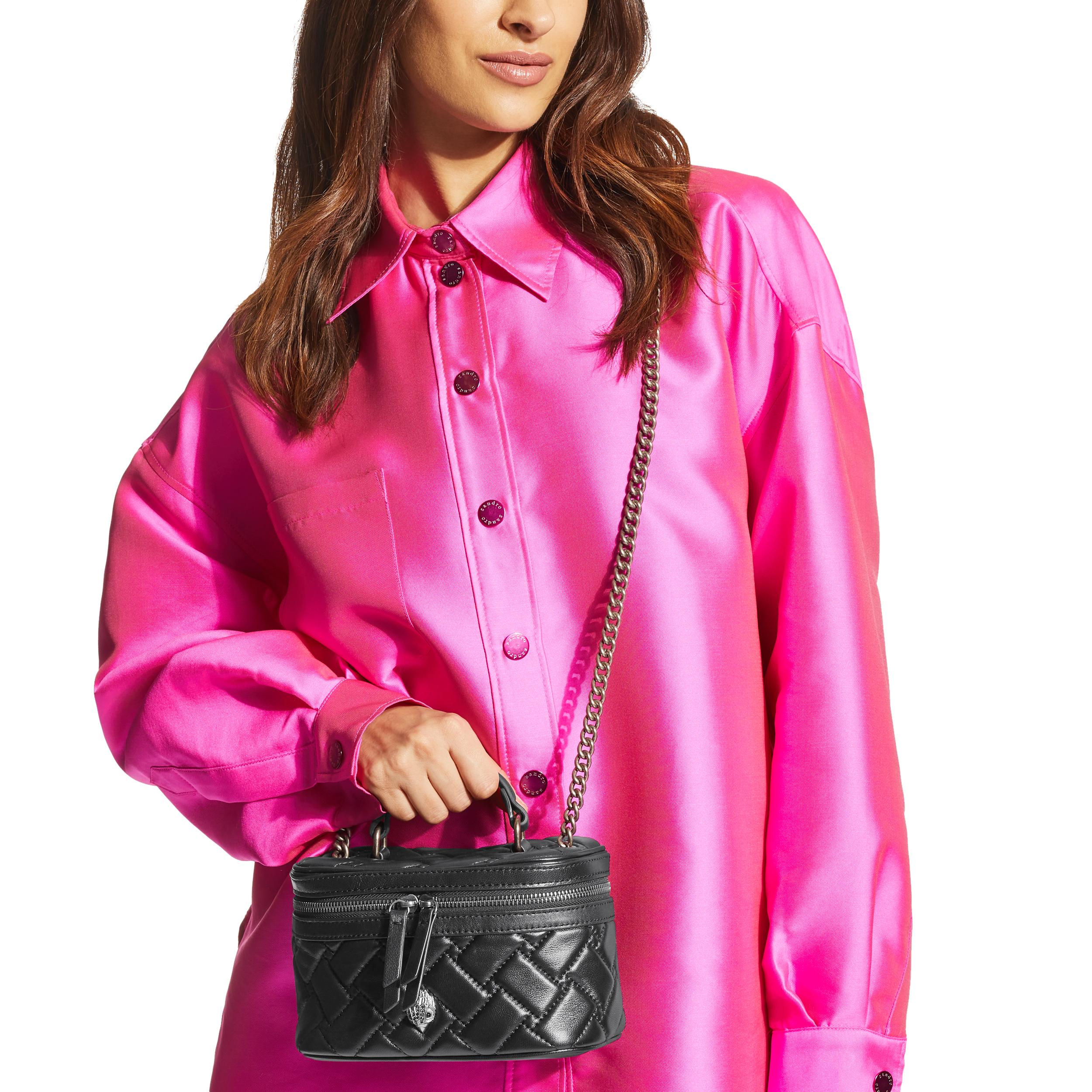 SM KENSINGTON VANITY CASE - KURT GEIGER LONDON DAY BAGS