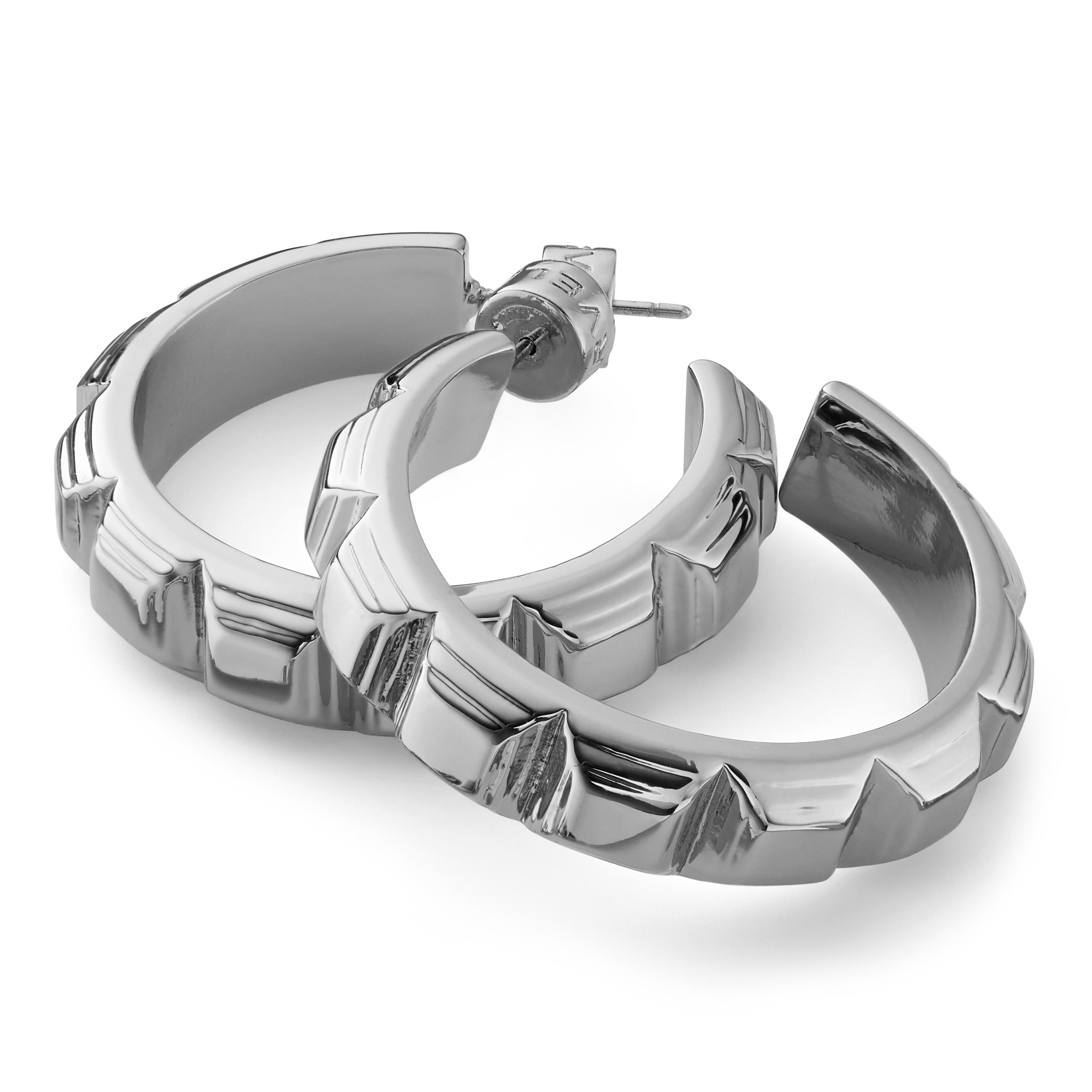 PYRAMID STUD HOOP - CARVELA JEWELLRY