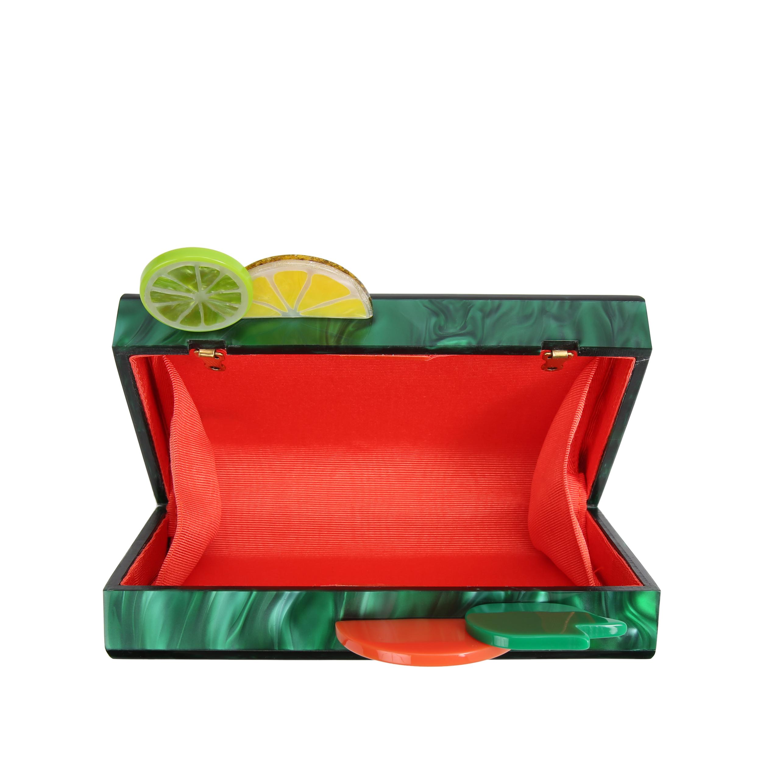 FRUIT BOX CLUTCH - KURT GEIGER LONDON EVENING BAGS
