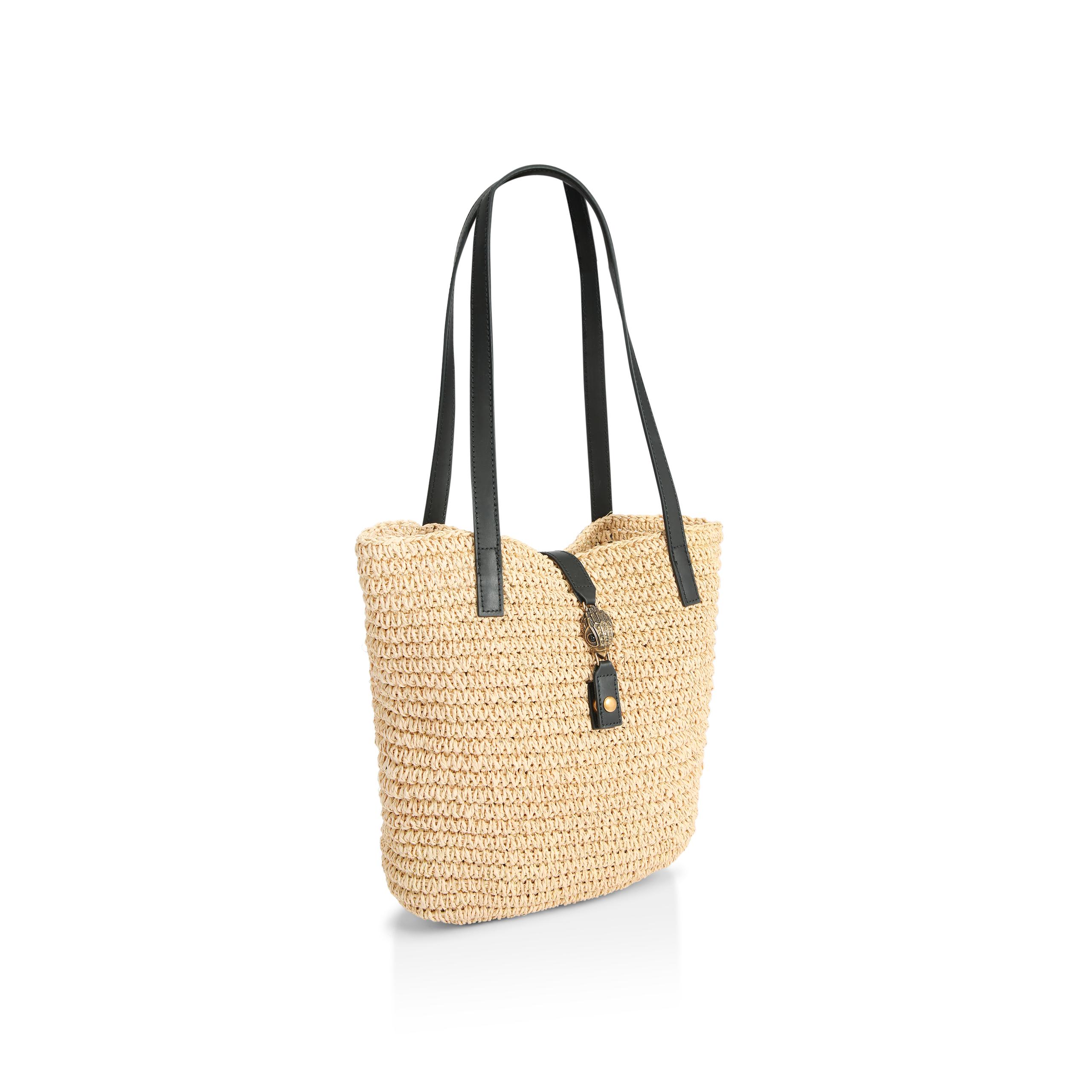 HAMPTON RAFFIA TOTE - KURT GEIGER LONDON DAY BAGS